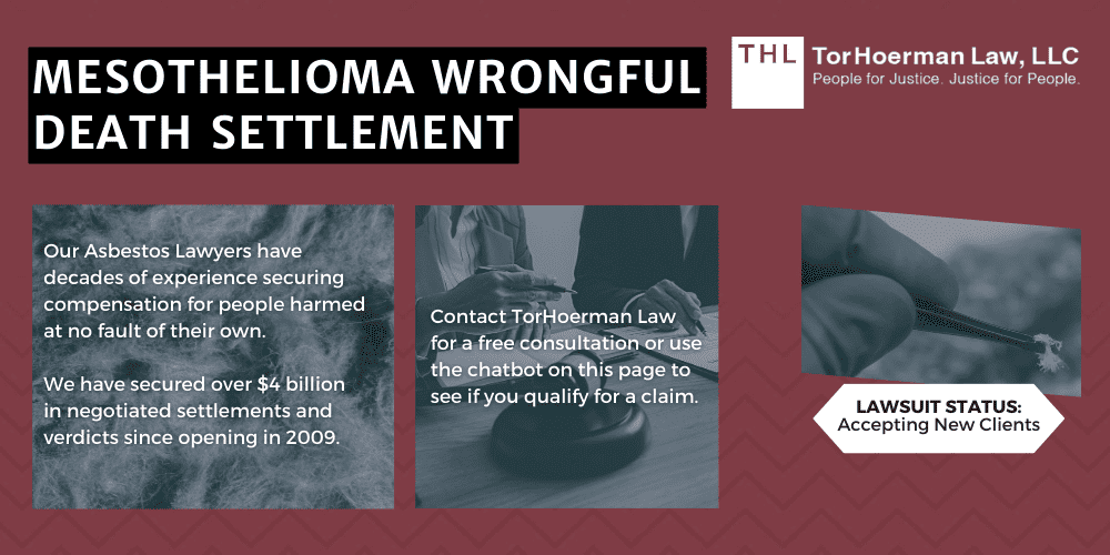 Notable Mesothelioma Wrongful Death Settlements