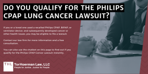 Philips CPAP Lung Cancer Lawsuit [2025 Update] | TorHoerman Law